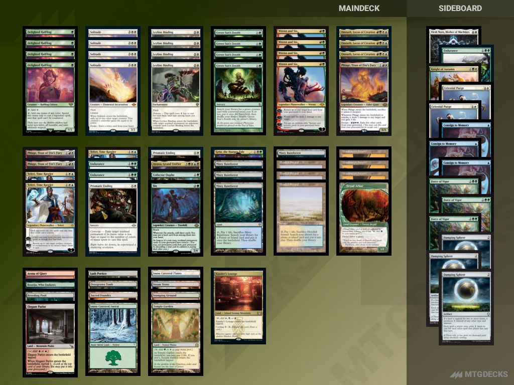 Modern 4 Color Omnath deck by xl_snapcaster • MTG DECKS