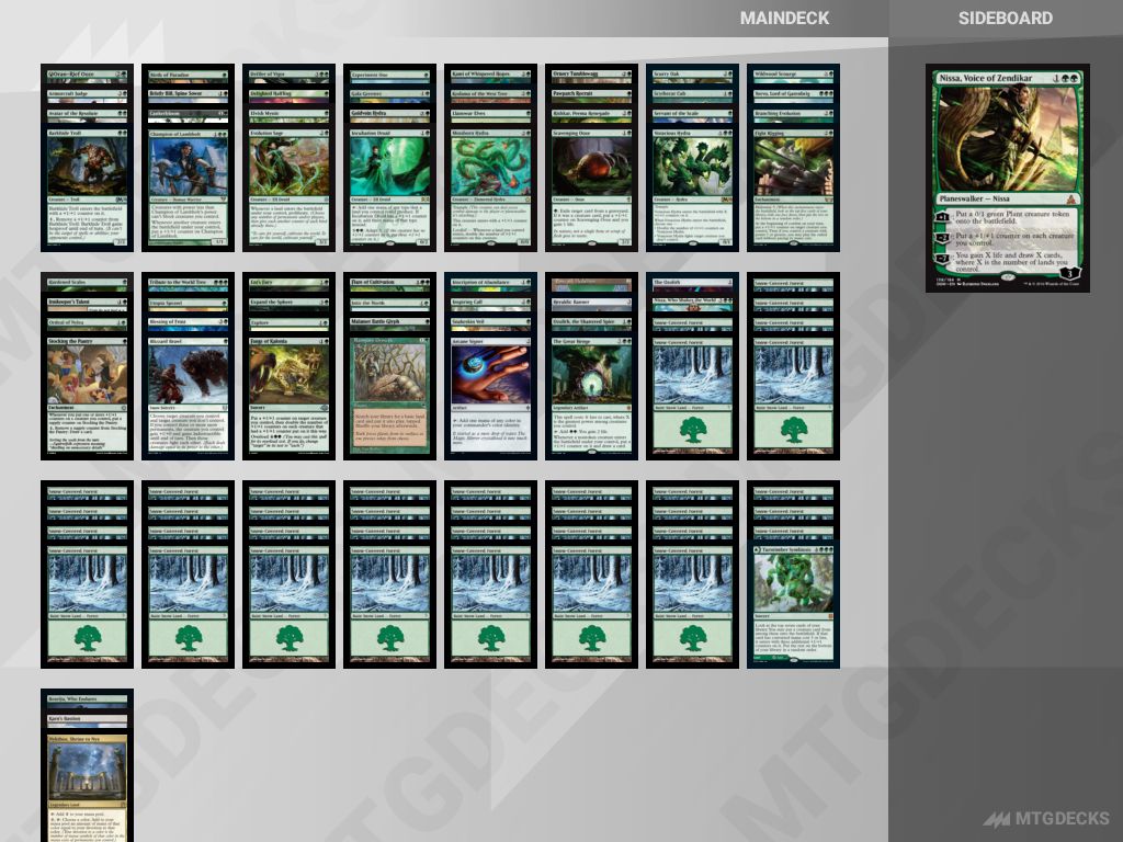 Arena Historic-Brawl nissa vox deck by valaea • MTG DECKS