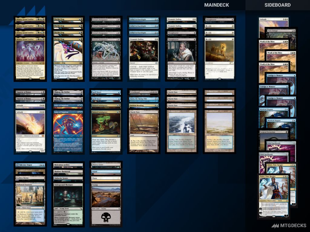 Modern Esper Reanimator deck by TR_kouhei • MTG DECKS