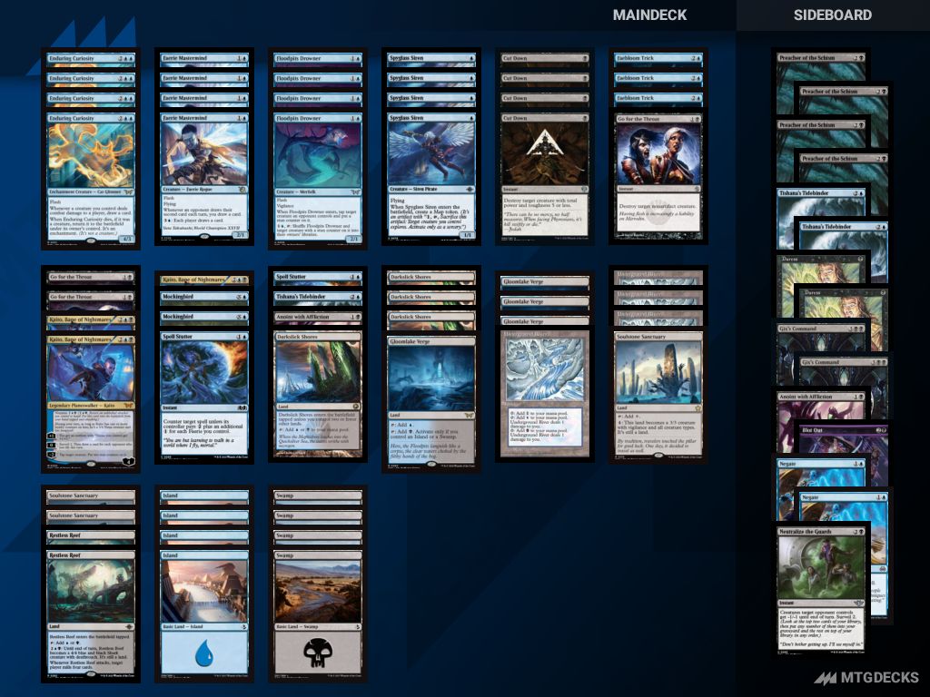 Standard Dimir Midrange deck by PierrePoilievre2025 • MTG DECKS