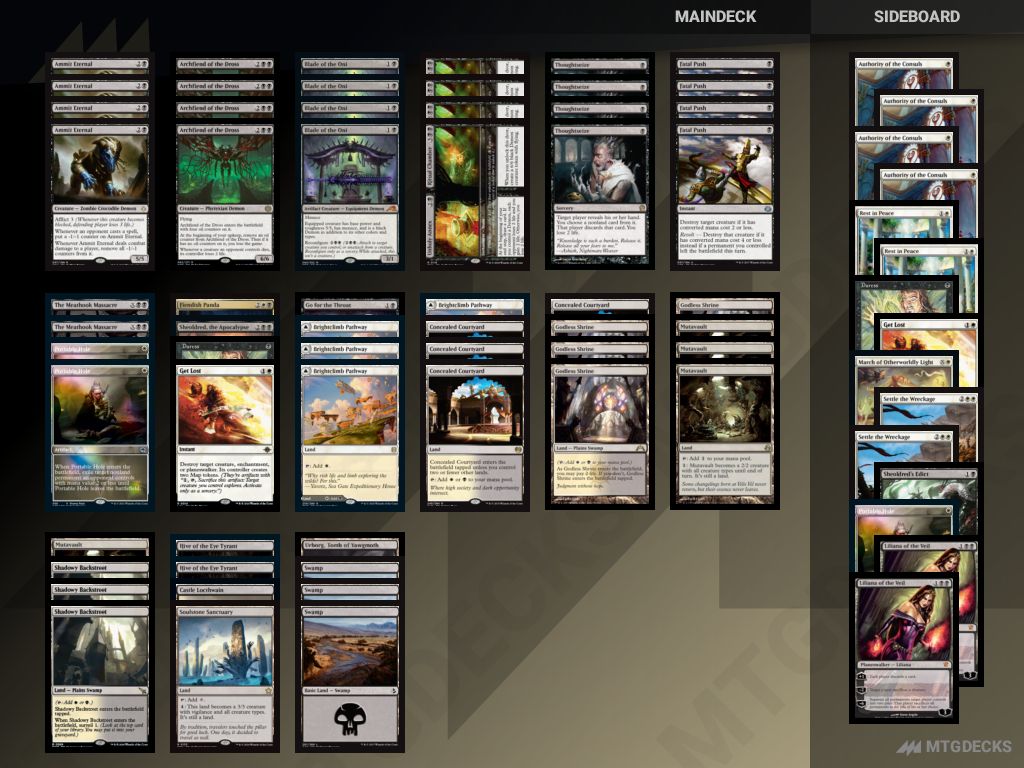 Arena Explorer E ORZHOV DEMON deck by David Tosca • MTG DECKS