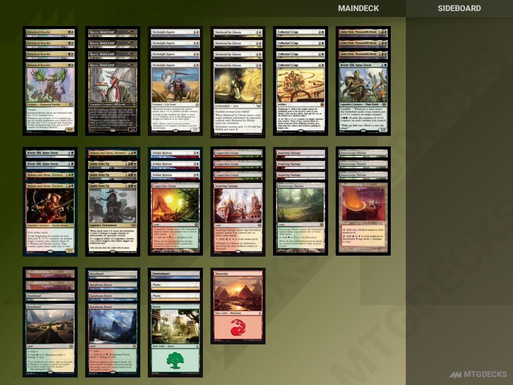 Arena Standard Naya Counters deck by MtGDvd • MTG DECKS