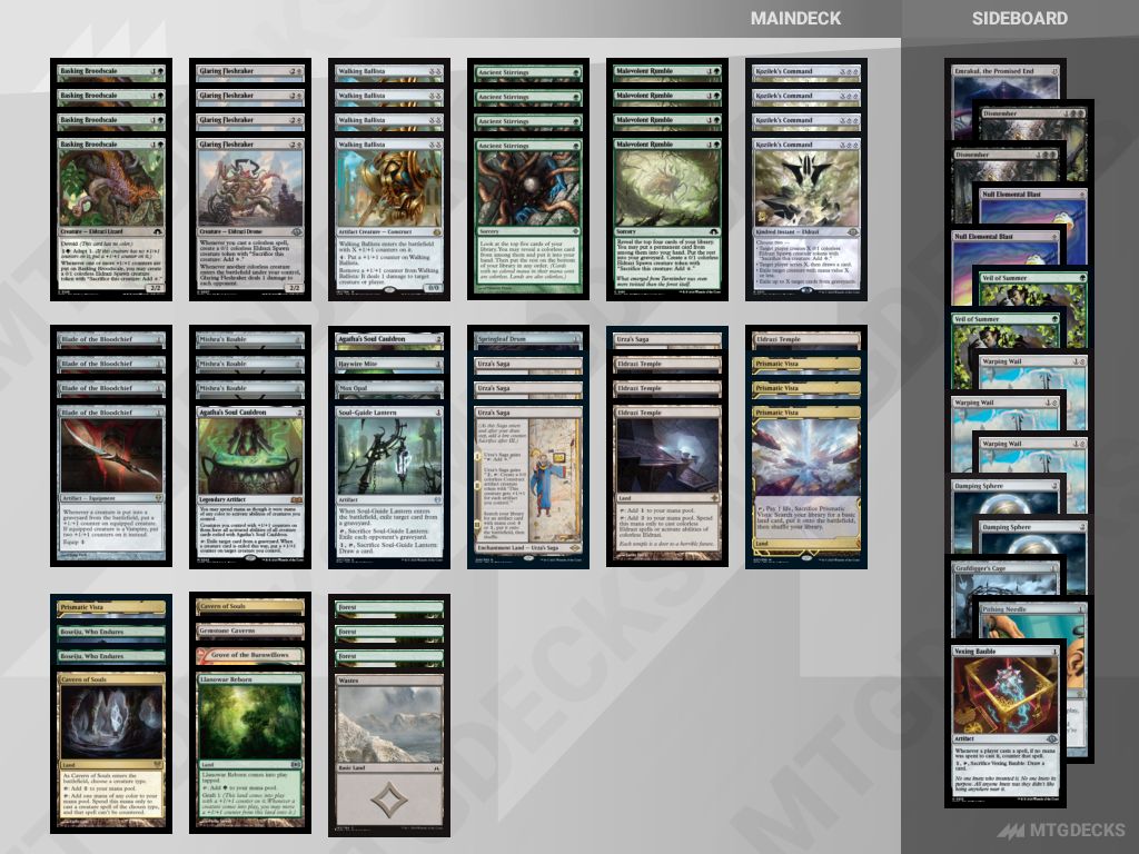 Modern Eldrazi Bloodchief Combo deck by Boland • MTG DECKS