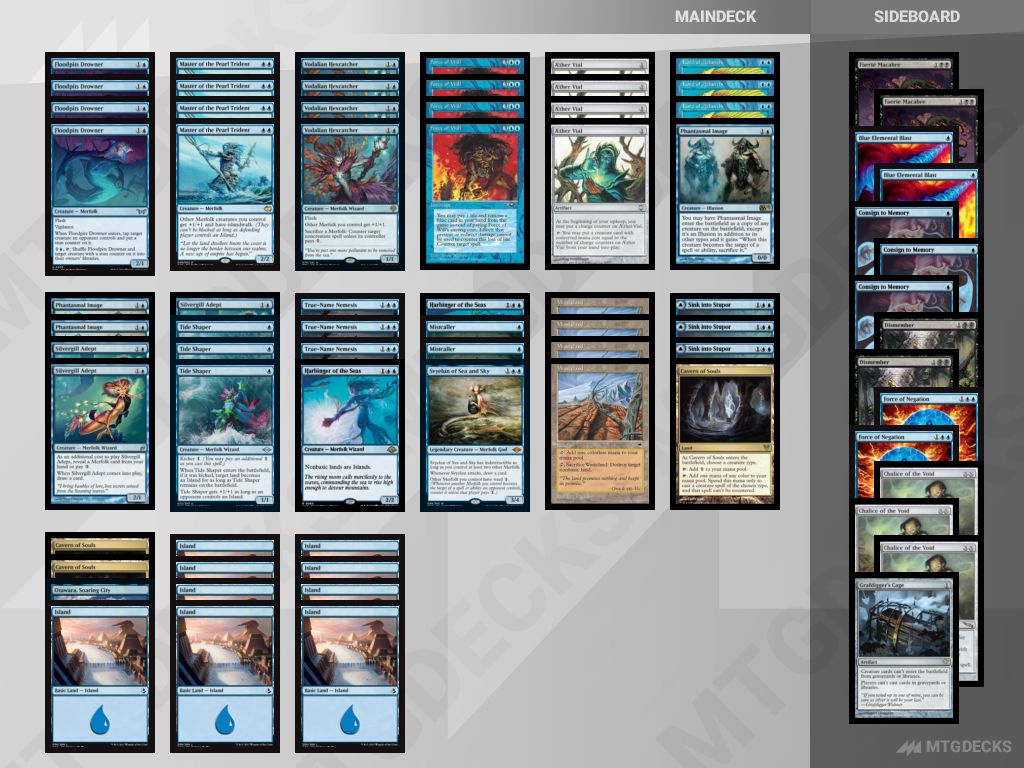 Legacy Merfolk deck by luca Paolucci • MTG DECKS