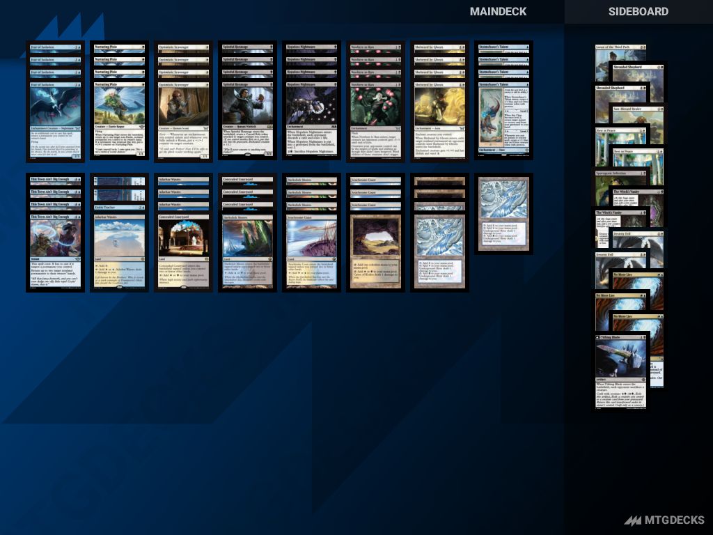 Standard Esper Pixie deck by Tim Larson • MTG DECKS
