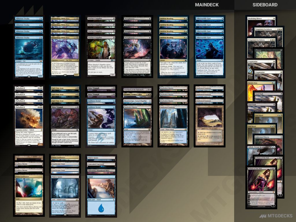 Arena Explorer Esper Greasefang deck by Taker • MTG DECKS