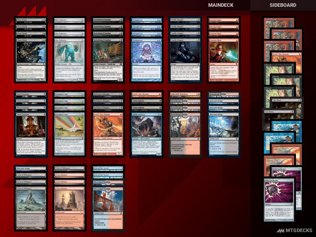 Pauper Grixis Fiend deck by empanadillahumana • MTG DECKS