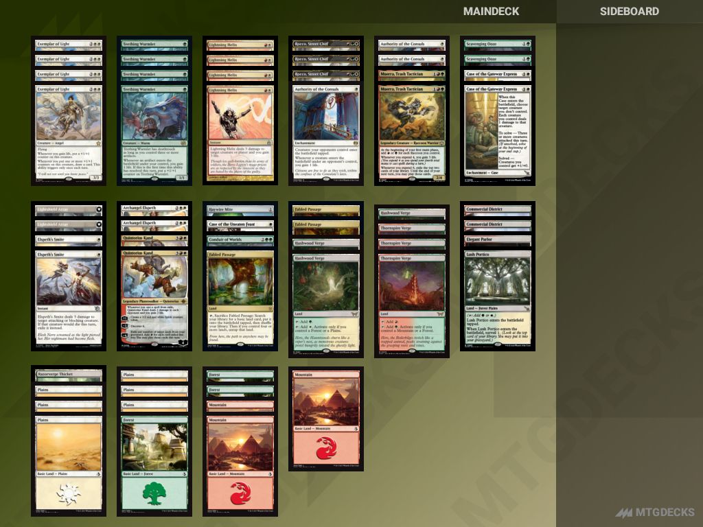 Arena Standard New Deck (30) deck by MtGDvd • MTG DECKS