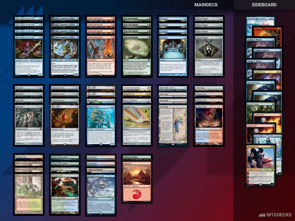 Modern 4 Color Breach deck by death_grips • MTG DECKS