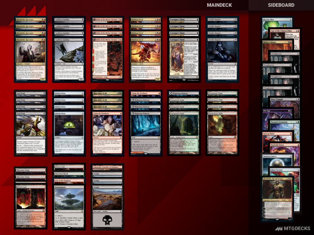 Arena Explorer Jund Sacrifice deck by Marc Maaß • MTG DECKS