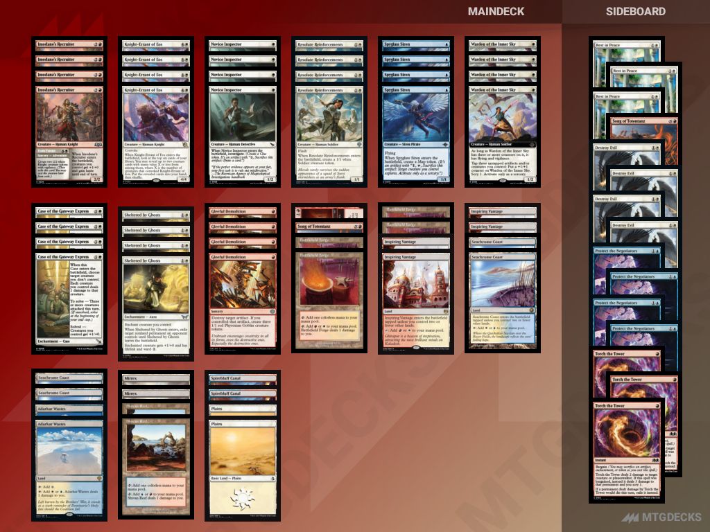 Standard Jeskai Convoke deck by manalacaio • MTG DECKS