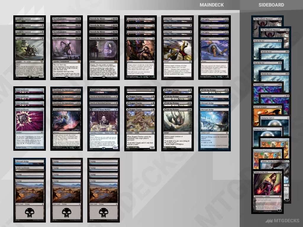 Modern deck deck by conman323 • MTG DECKS