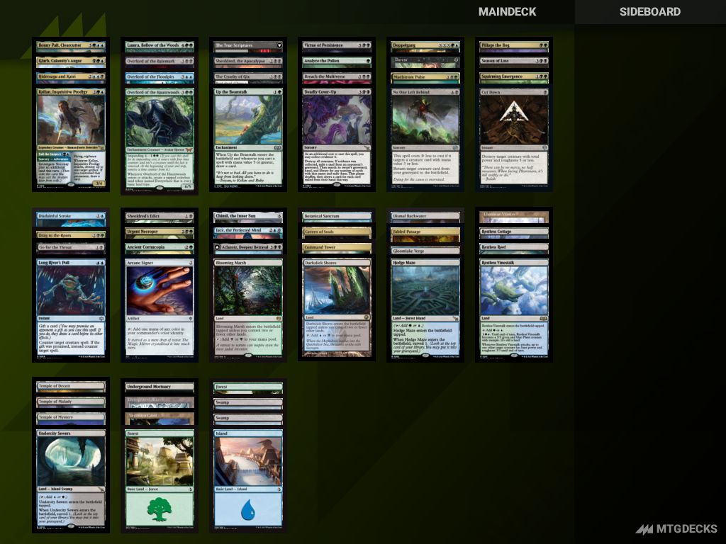 Arena Brawl Glarb, Calamity's Augur deck by voodoo • MTG DECKS