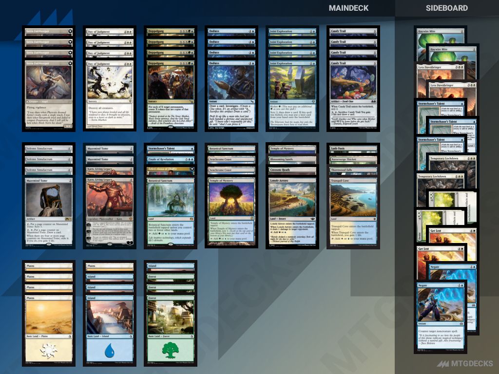 MTG Standard Foundations Bant Control top decks • MTG DECKS