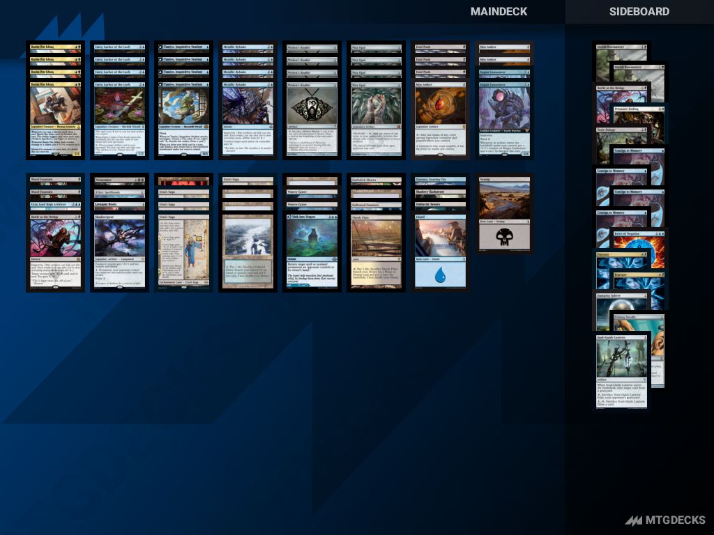 MTG Modern Dimir Artifacts top decks • MTG DECKS