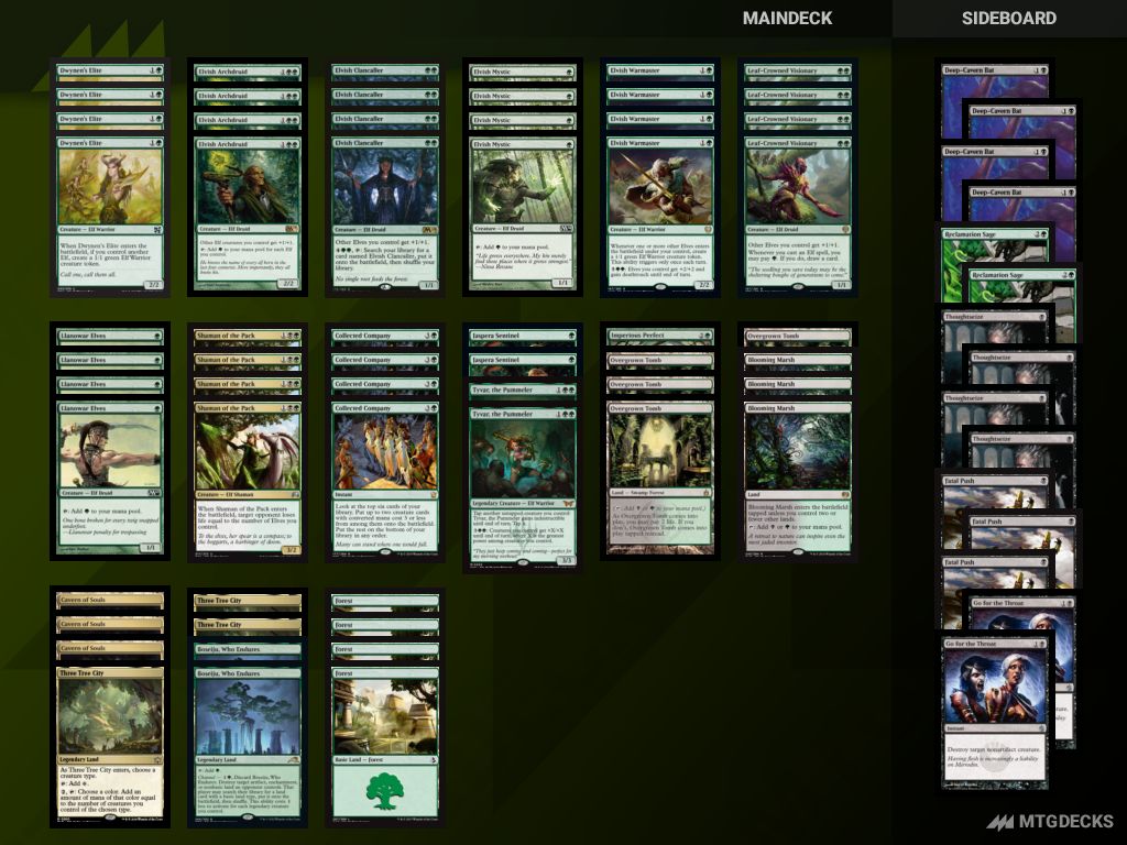 Arena Explorer elves goldfish adapt EXP deck by Wuuscht • MTG DECKS