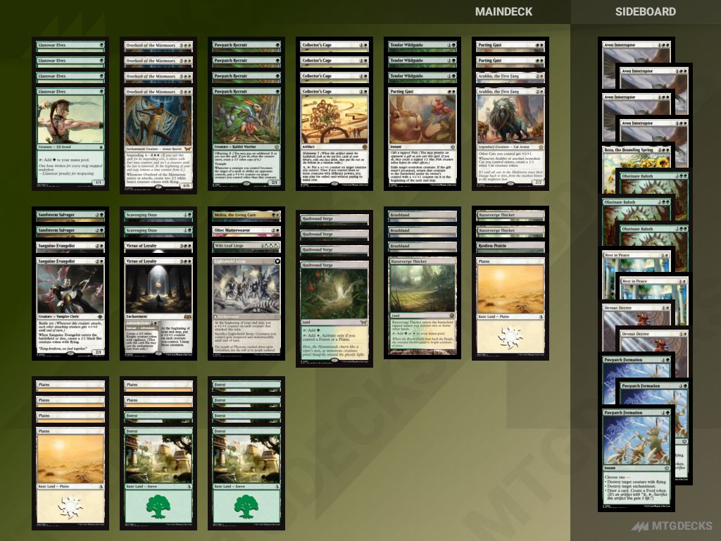 Arena Standard caging deck by ViaDiva • MTG DECKS
