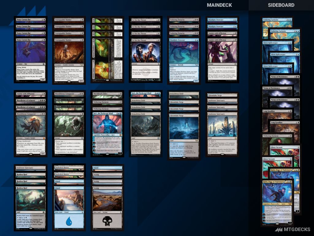 Standard Dimir Control deck by Charlie Bragg • MTG DECKS