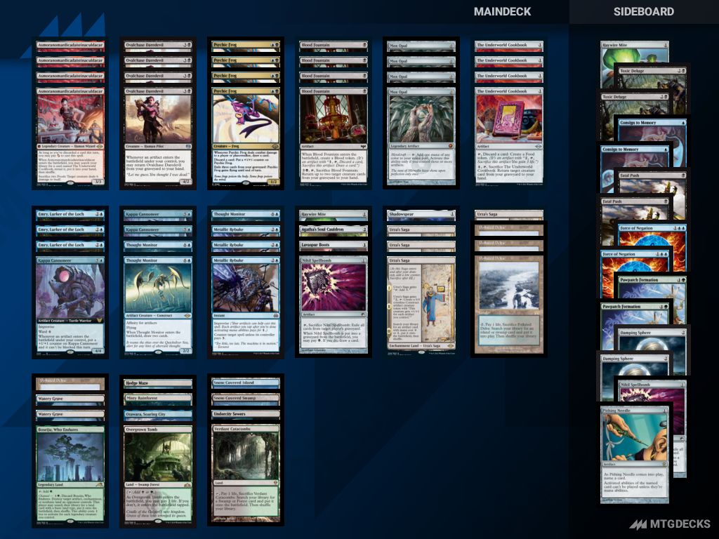 Modern Asmo Food deck by Date Shogo • MTG DECKS