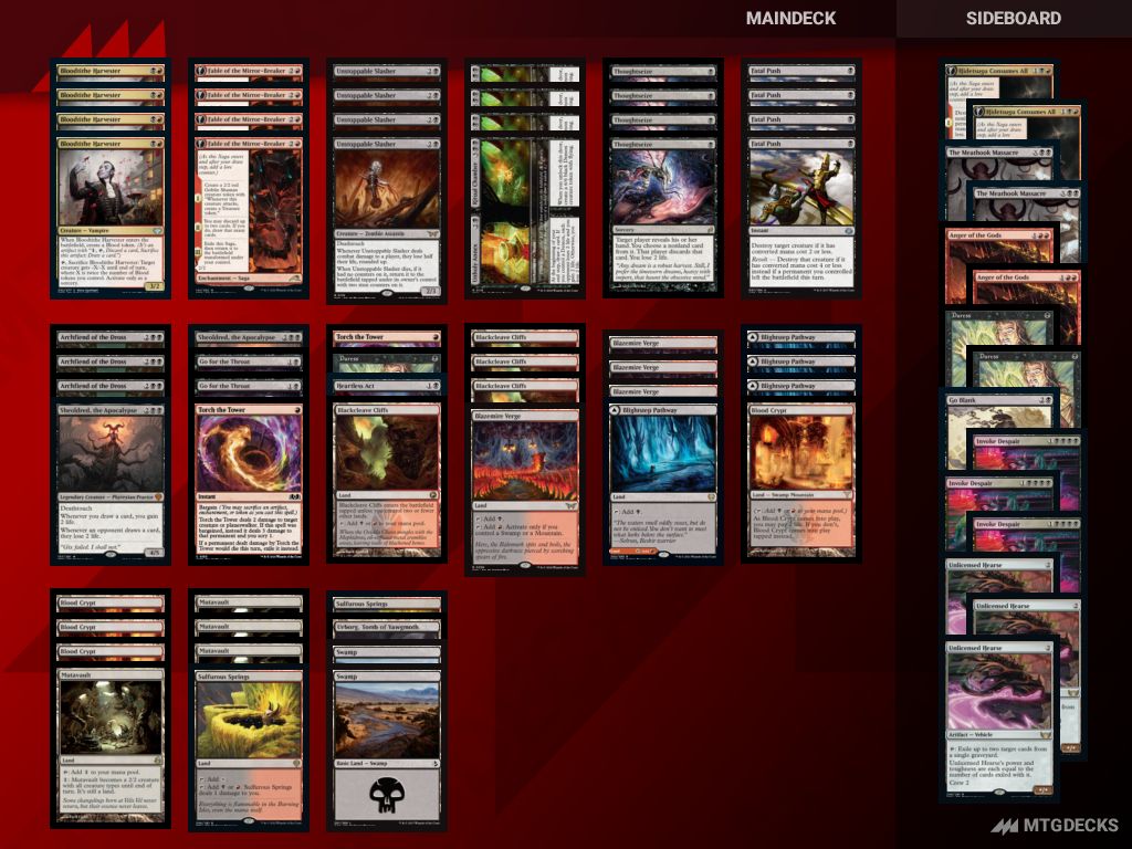 Arena Explorer demon deck by olbeda • MTG DECKS