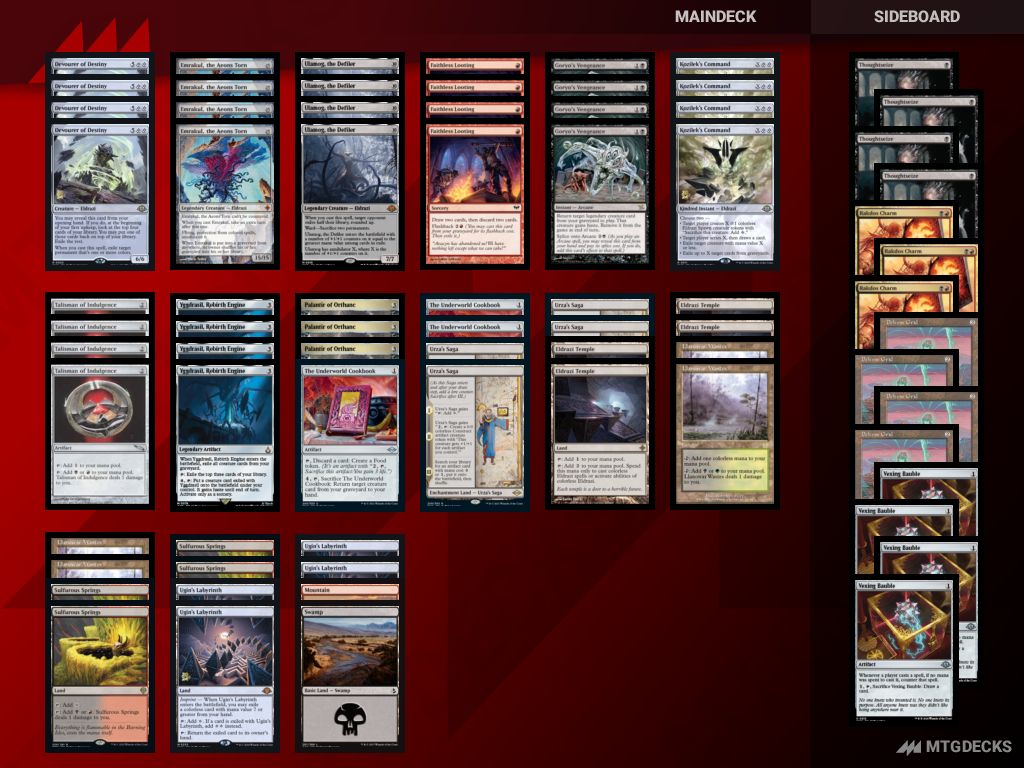 MTG Modern Eldrazi Reanimator top decks • MTG DECKS