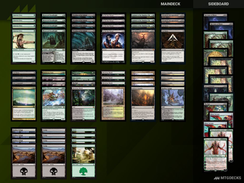 Standard BG Midrange deck by Ikeda Naoki • MTG DECKS