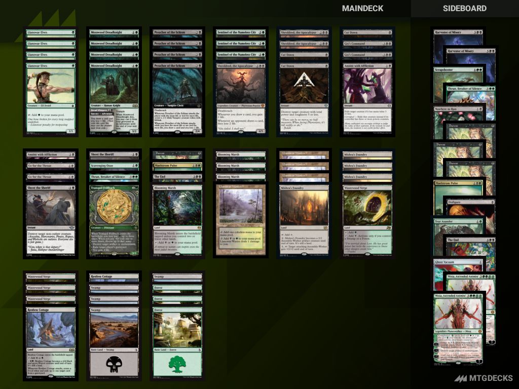 Standard Golgari Midrange deck by Akihiro Nishio • MTG DECKS