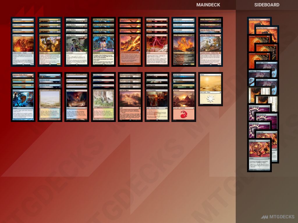 Modern Domain Zoo deck by Jaden Rey • MTG DECKS