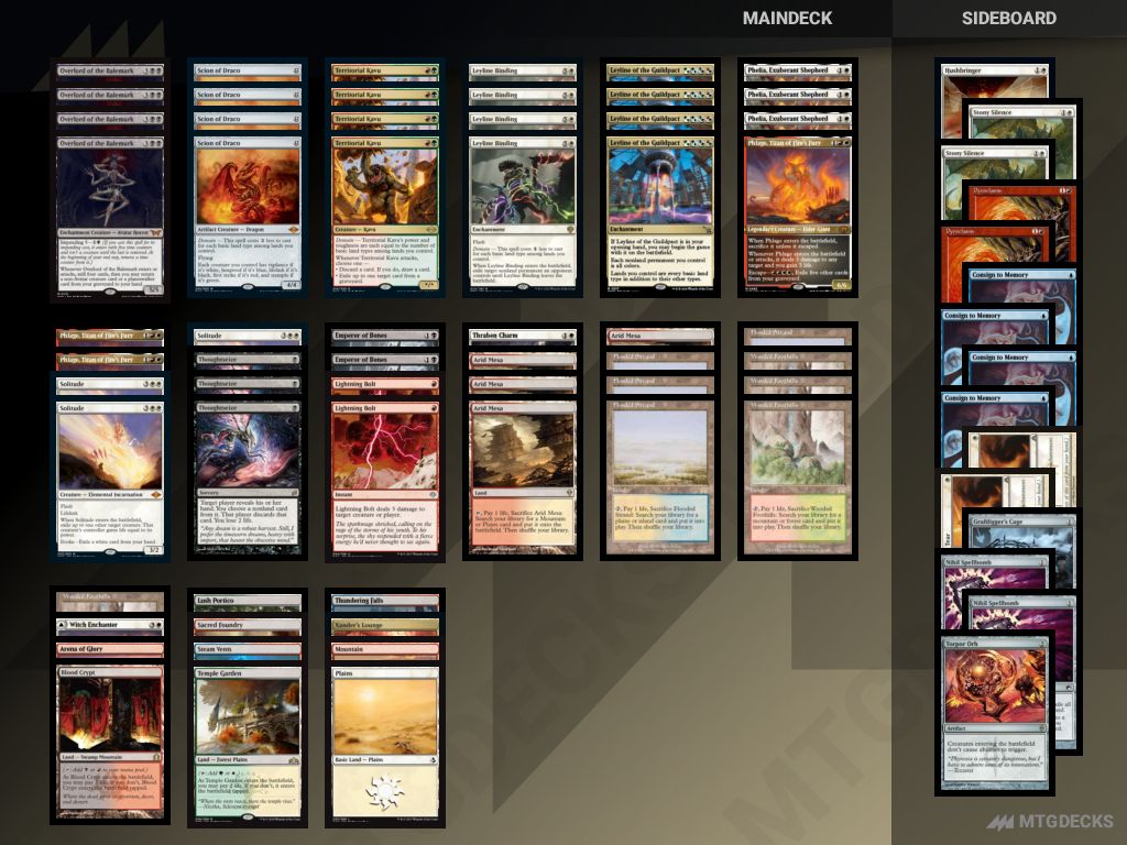 Modern Domain Zoo deck by Takemura Daichi • MTG DECKS