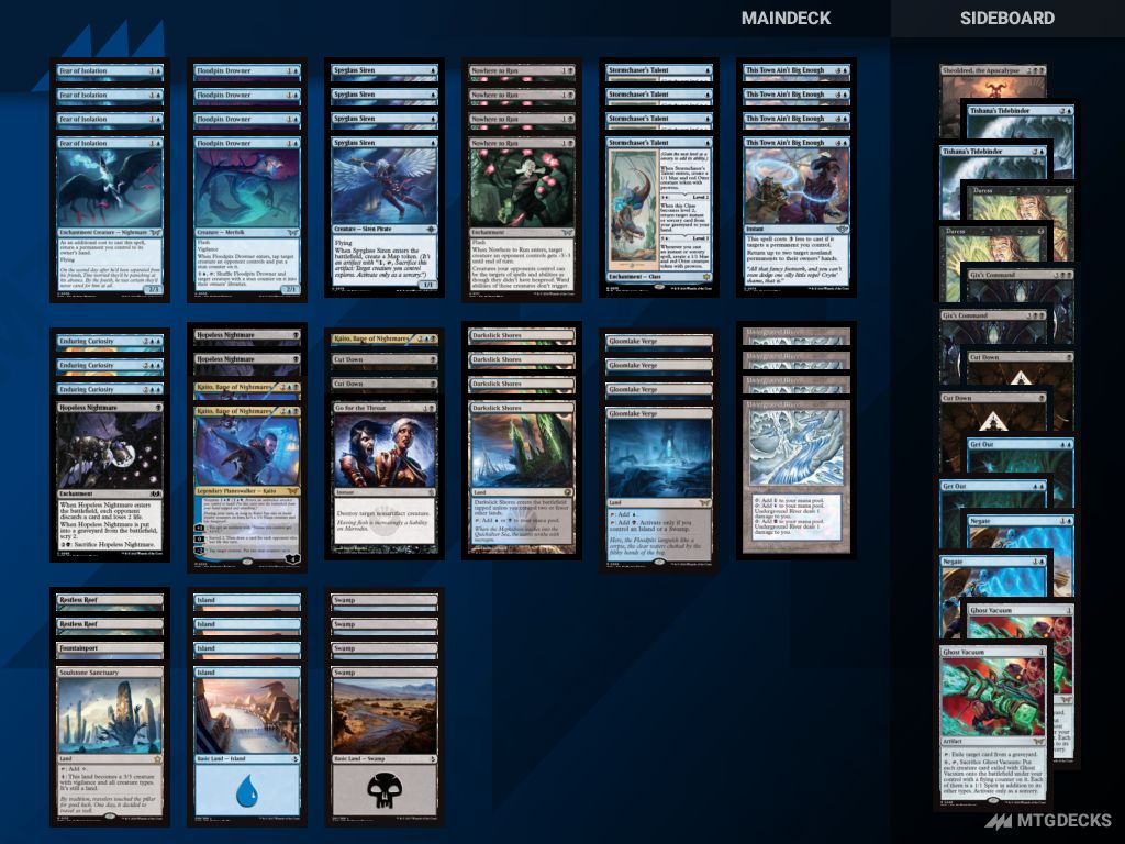 Arena Standard Dimir Bounce deck by Henip • MTG DECKS