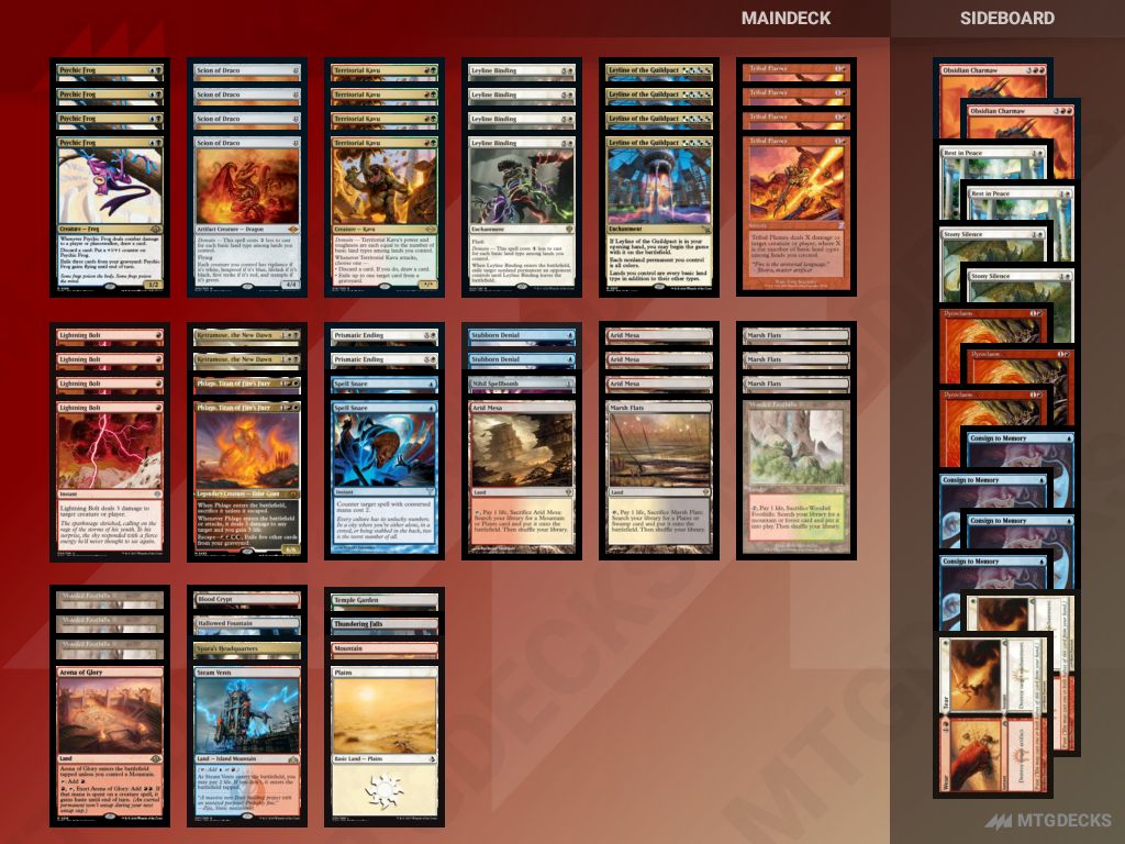Modern Domain Zoo deck by Hajime Shogo • MTG DECKS