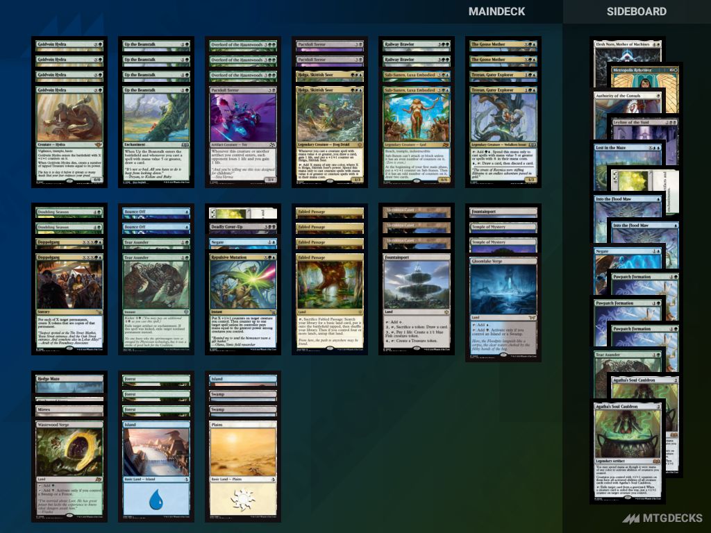 Arena Standard X Spells deck by Eevee098 • MTG DECKS