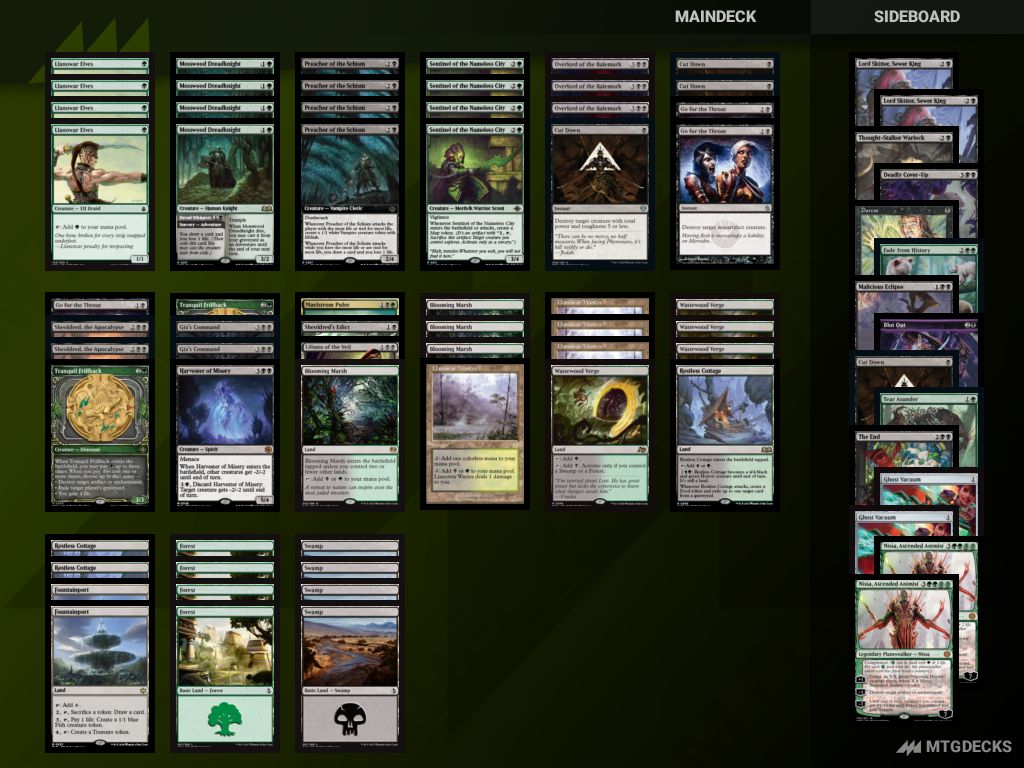 Standard BG Midrange deck by Isogaya Leo • MTG DECKS