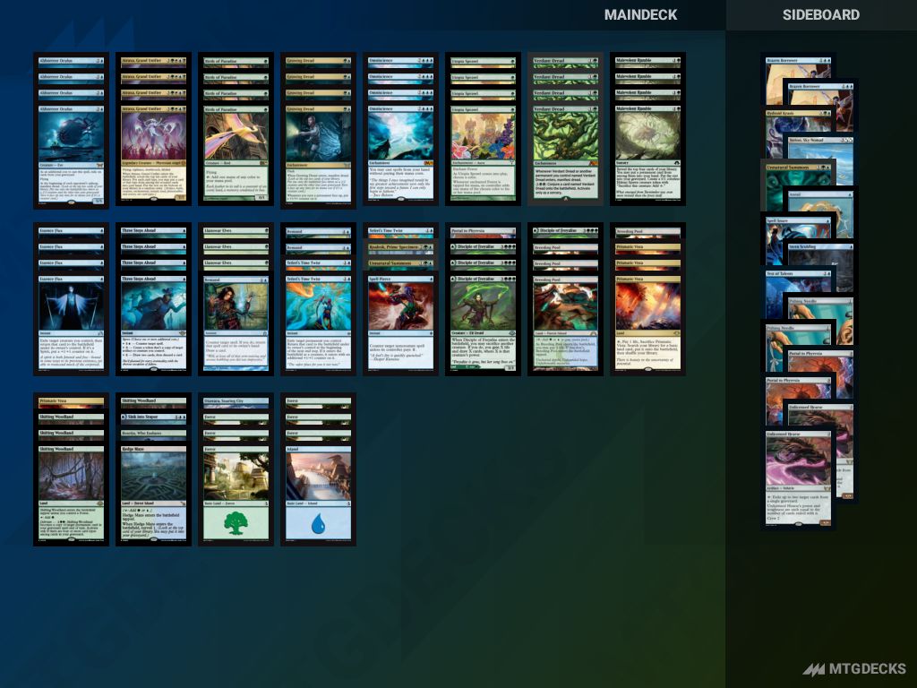 Arena Historic MANIFEST DREAD deck by SkyBLUEkepl • MTG DECKS