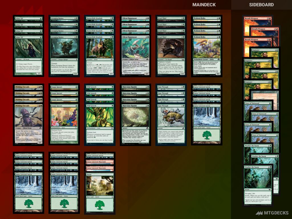 Pauper Gruul Ramp deck by Azazel1892 • MTG DECKS