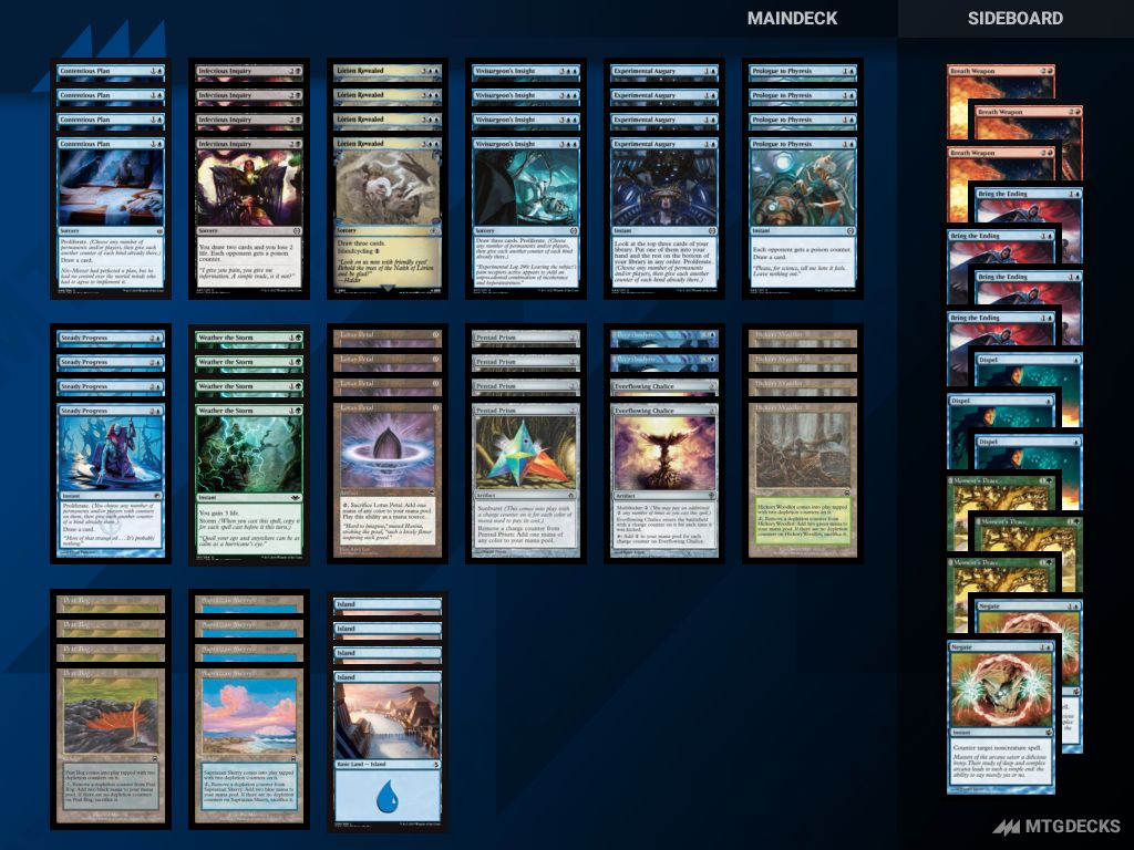 Pauper Four-color Combo deck by grinderA • MTG DECKS