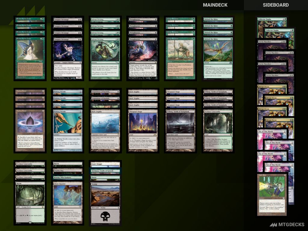 MTG Legacy Dark Depths - 408 top decks • MTG DECKS