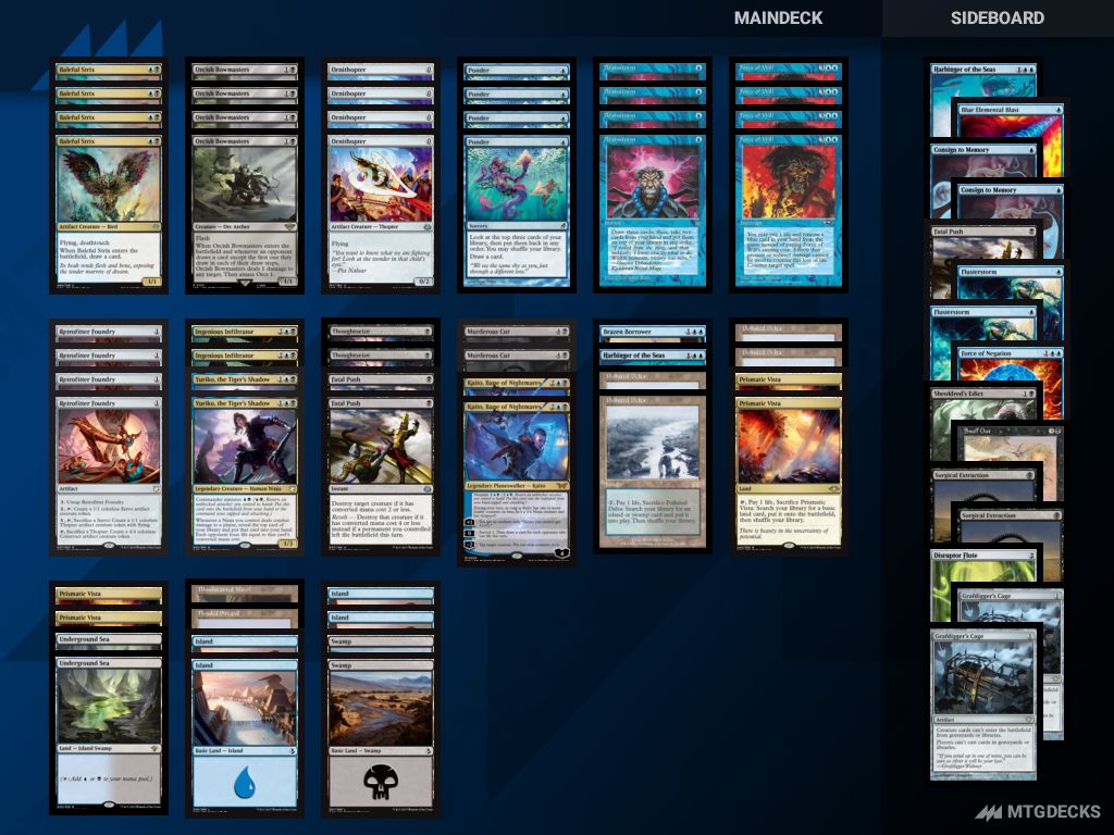 Legacy Ninja deck by ohmachi masato • MTG DECKS