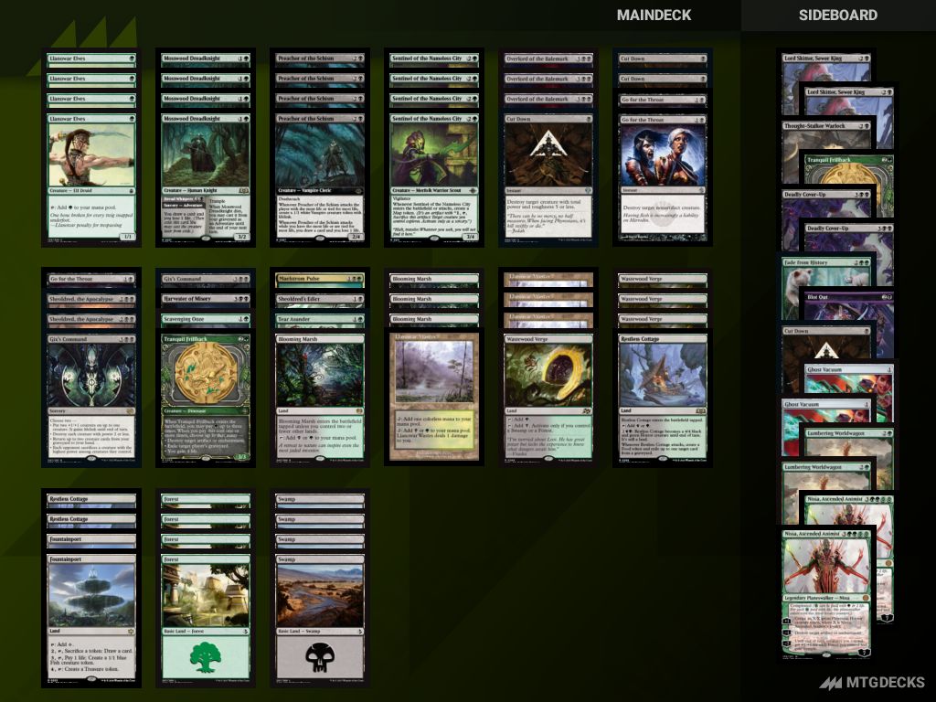 Standard BG Midrange deck by Isogaya Leo • MTG DECKS