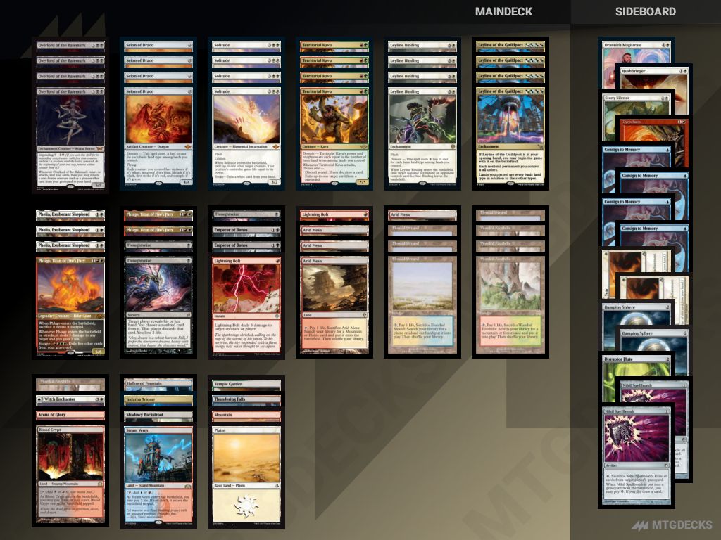 Modern Domain Zoo deck by Higuchi Yuma • MTG DECKS