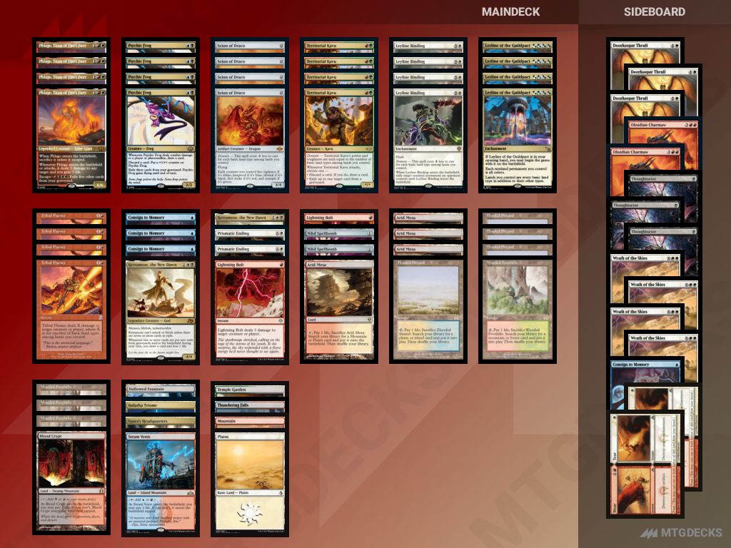 Modern Domain Zoo deck by Toyoda Yuta • MTG DECKS