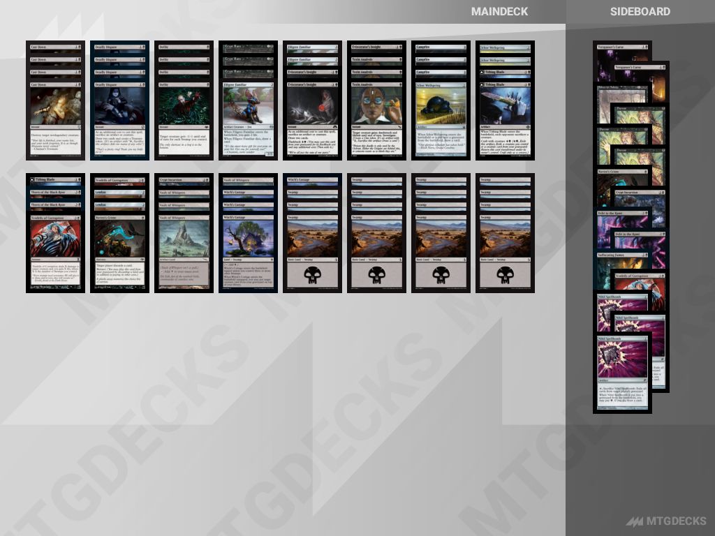 Pauper Black Morbius deck by dairo • MTG DECKS