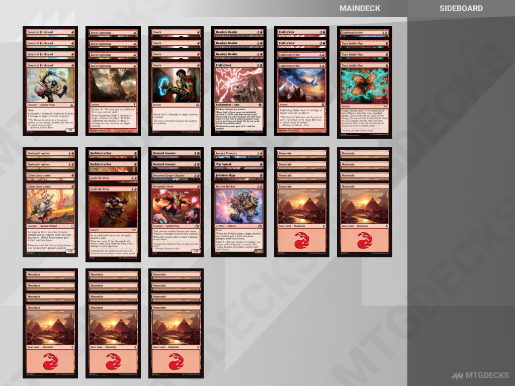 Arena Other New Deck (10) deck by spanner • MTG DECKS