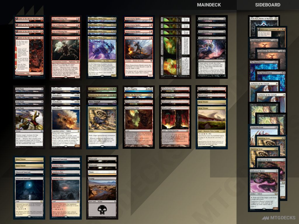Pioneer Mardu Greasefang deck by nyaho • MTG DECKS