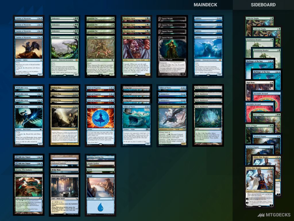 Modern Living End deck by Simada Yuuki • MTG DECKS