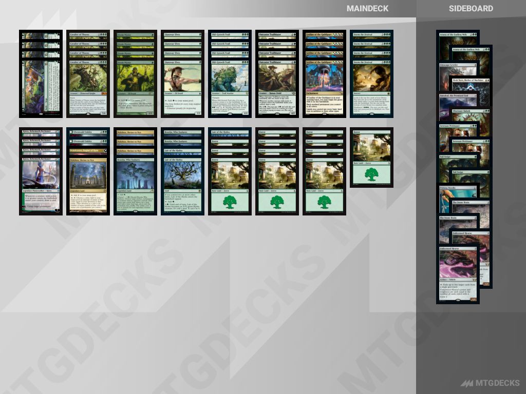 Arena Explorer Mono-Green Devotion deck by TakuroIto • MTG DECKS