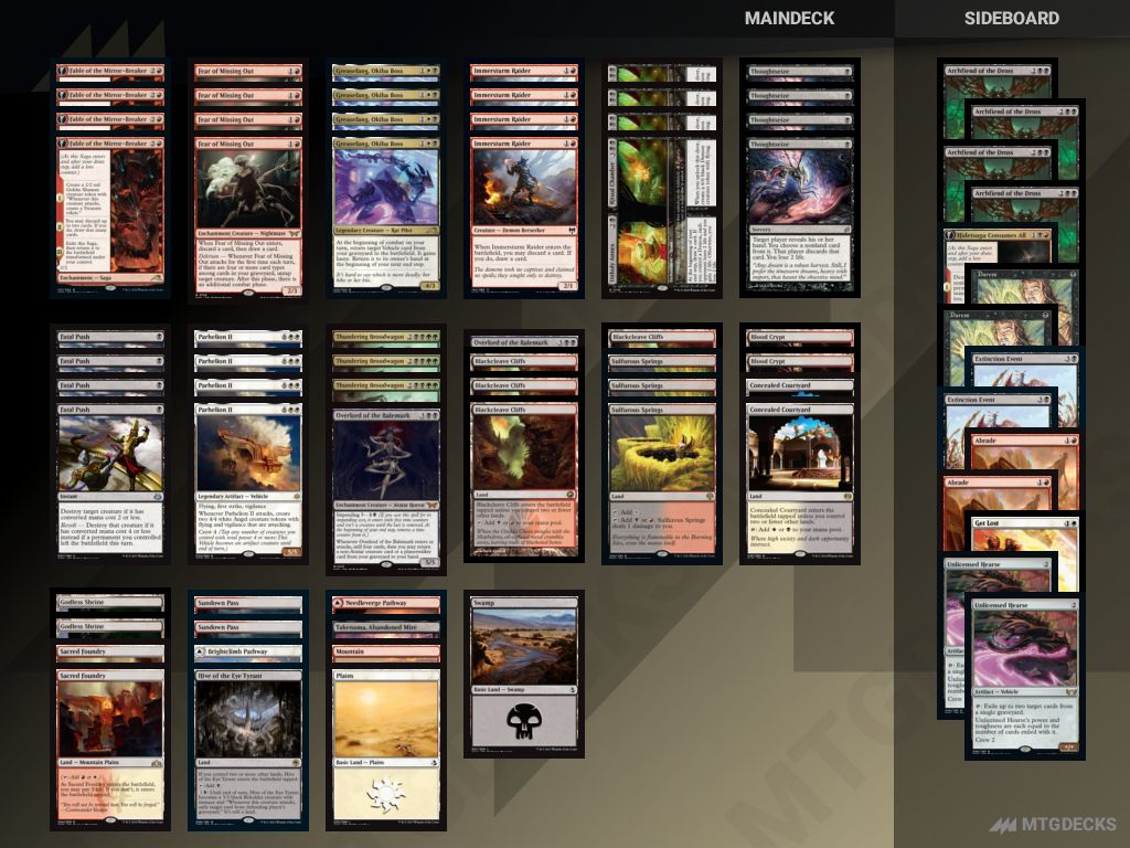 Arena Explorer Mardu Greasefang deck by utumihirosi • MTG DECKS