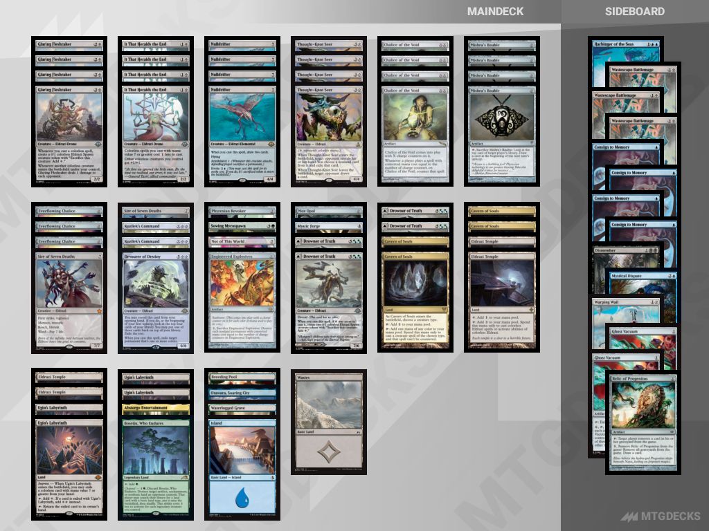 Modern Simic Eldrazi deck by Haobo Ma • MTG DECKS