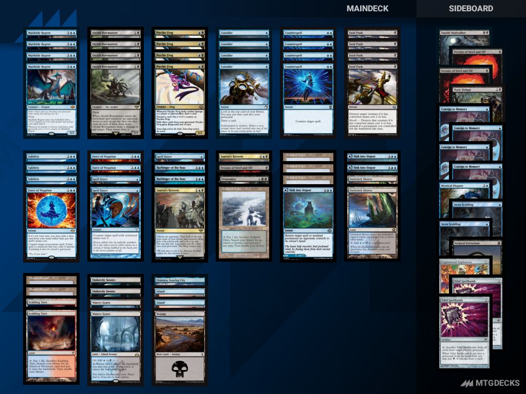 Modern Dimir Frog deck by crouch • MTG DECKS