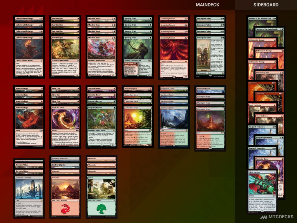 Firestorm Games RCQ | Standard - March 02 • MTG DECKS